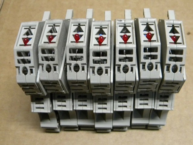 (7) Weidmuller WSI 6/2 Fuse Terminal Blocks | eBay