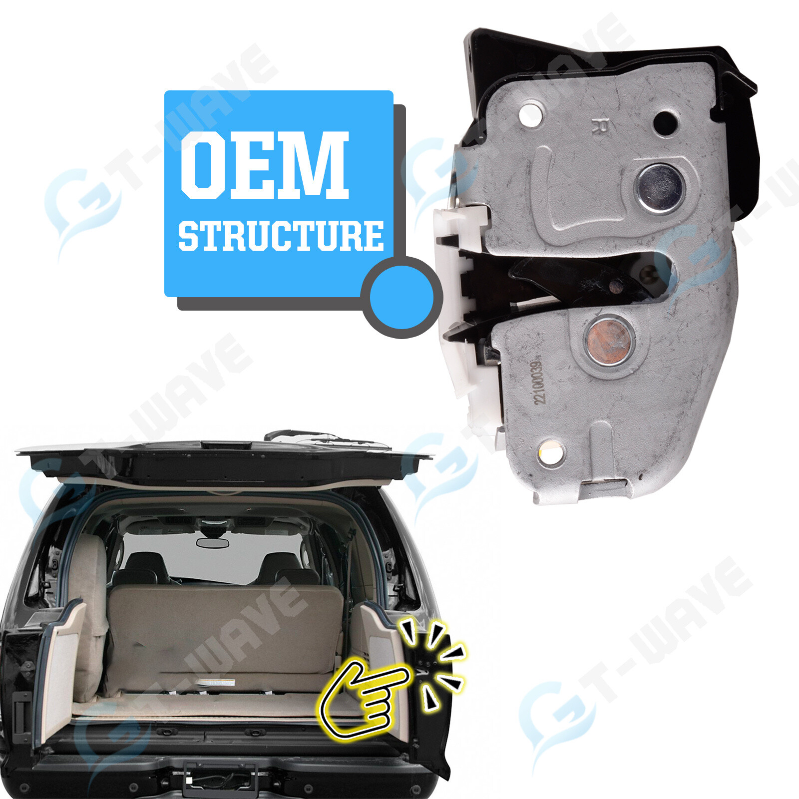 Back Door Control Lock Latch (Right Side) fit 2000-2005 Ford Excursion ...