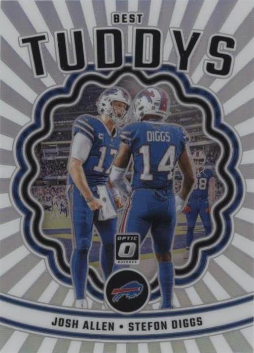 2023 Panini Donruss Optic - Best Tuddys #BT-JS Josh Allen, Stefon Diggs ...