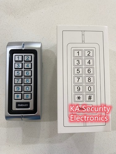 Sebury W1-A IP66 Metal Waterproof Door Access Keypad RFID Proximity Card Reader | eBay