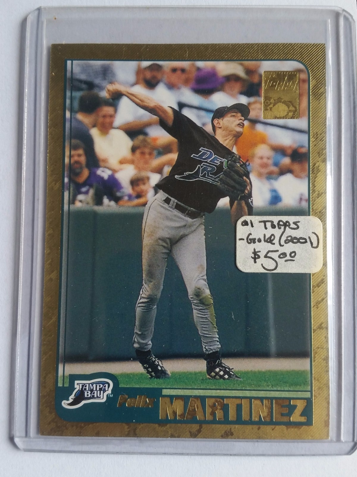 2001 Topps Gold #456 Felix Martinez : Tampa Bay Devil Rays | eBay