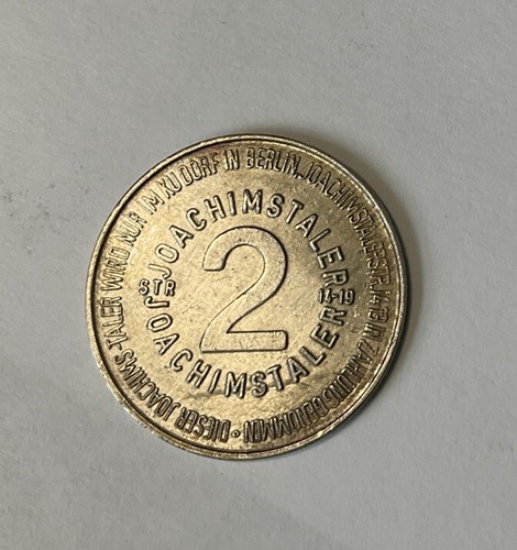 GERMAN BEER TOKEN BIER Berliner Joachim - Thaler 1975 | eBay