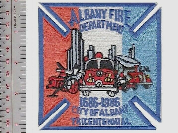 Albany City Fire Department Tricentennial 1686 1986 300 Years NY NO ...