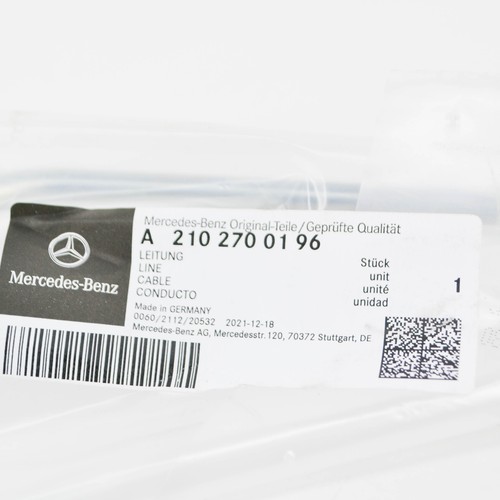 NEW MERCEDES-BENZ E W210 OIL COOLER TO RADIATOR LINE A2102700196 OEM | eBay