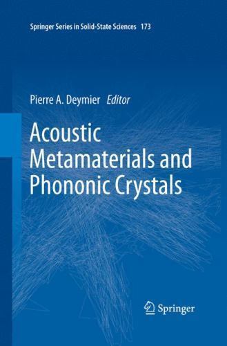 Springer Series in Solid-State Sciences Ser.: Acoustic Metamaterials ...