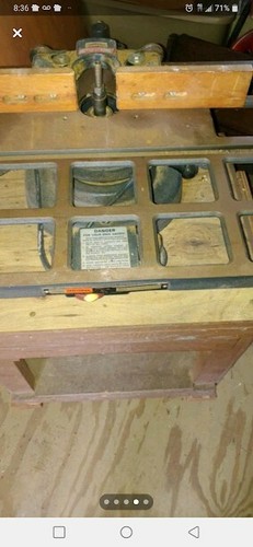 craftsman wood shaper in very good condition with cutters | eBay