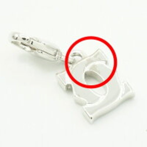 Cartier 2C Baby Charm White Gold Pendant top K18 750 Japan | eBay