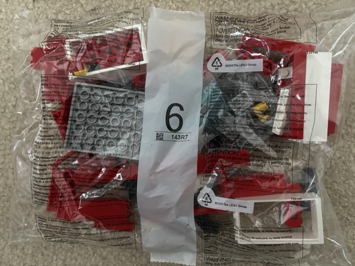 LEGO City Fire station: Set 60111 Sealed Bag #6 | eBay