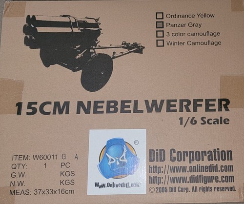 DiD German WWII 15cm Nebelwerfer Multiple Rocket Launcher Gray, NRFB ...