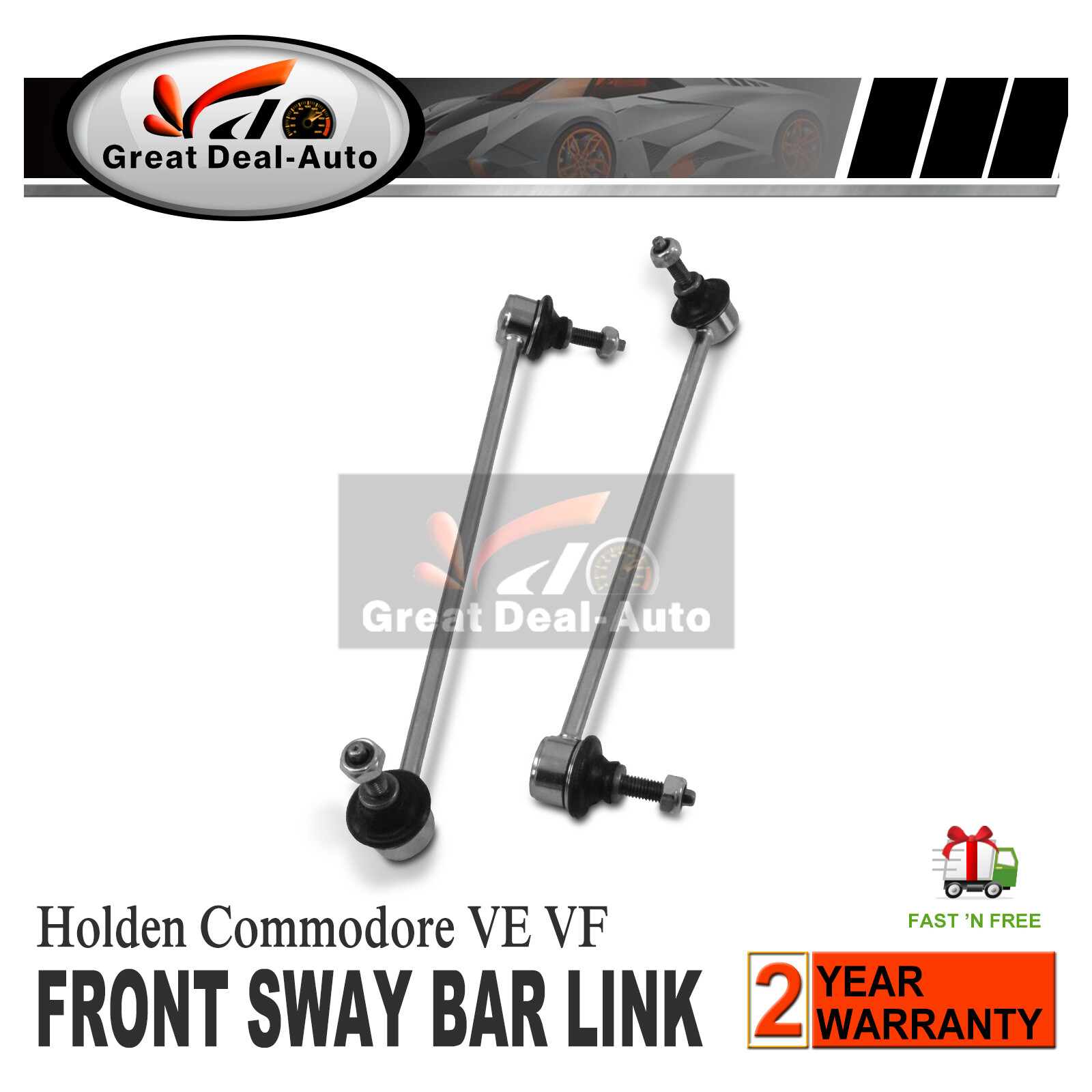 For Holden VE VF 2006 - 2017 Commodore Front Sway Bar Link Pin Left ...