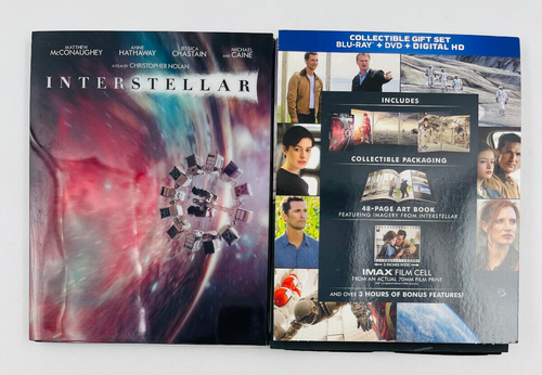 Interstellar Collectible Gift Set Blu-ray and DVD - 2014 | eBay