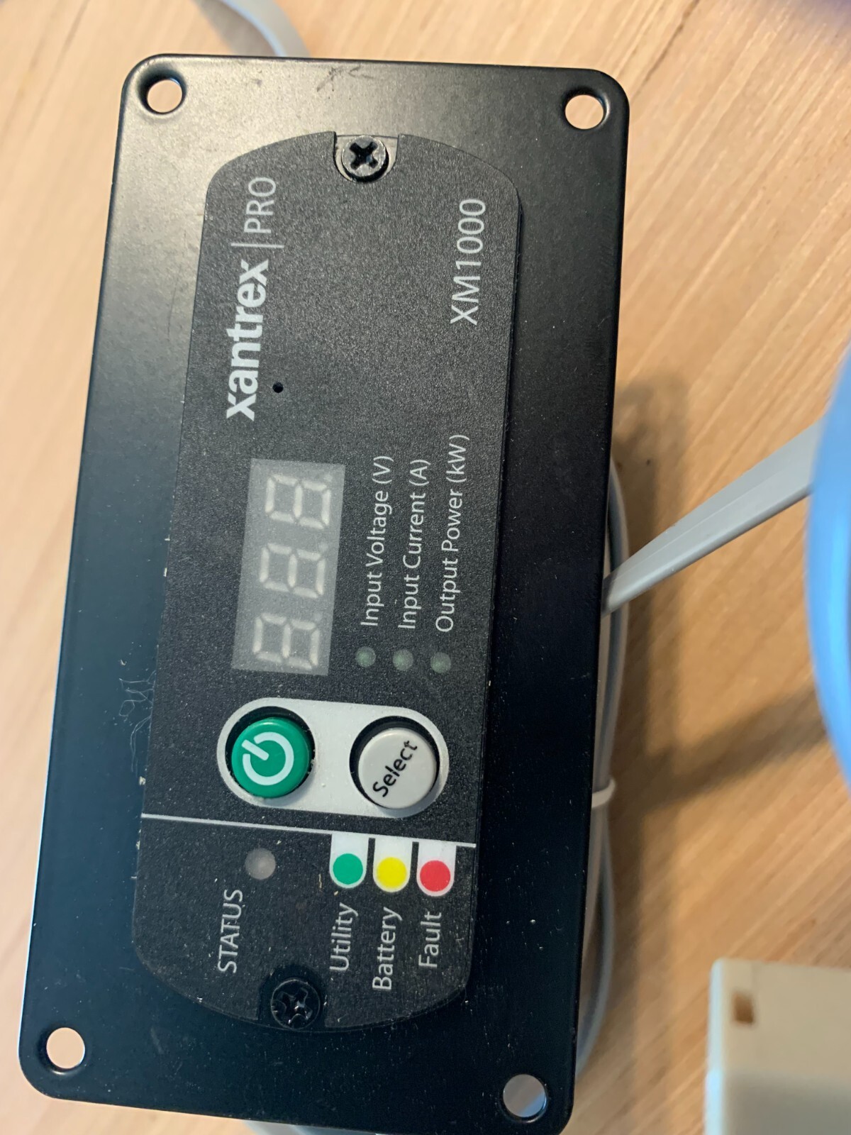 Xantrex Pro XM1000 REMOTE PANEL w/COMMUNICATIONS CABLE | eBay