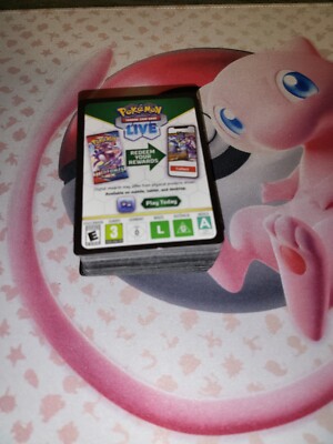 Pokemon TCG LIVE QR Code Cards (Pack of 50) | eBay