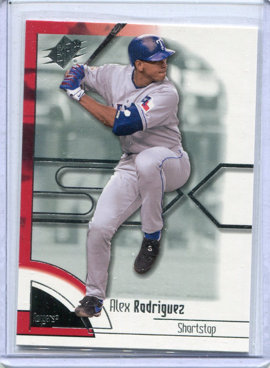 2002 Upper Deck S/P Baseball Card Alex Rodriguez Texas Rangers Near ...