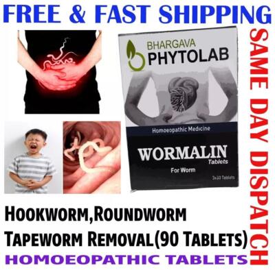 Permanent Treatment For Hookworm, Roundworm, Tapeworm Removals ...
