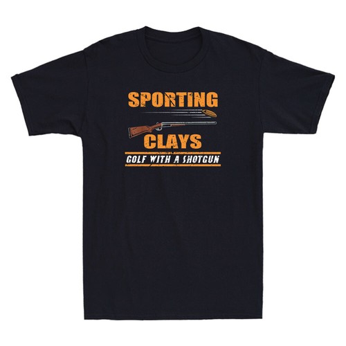 Sporting Clays - Golf With A Shotgun Clay Target Shooting Vintage Men's ...