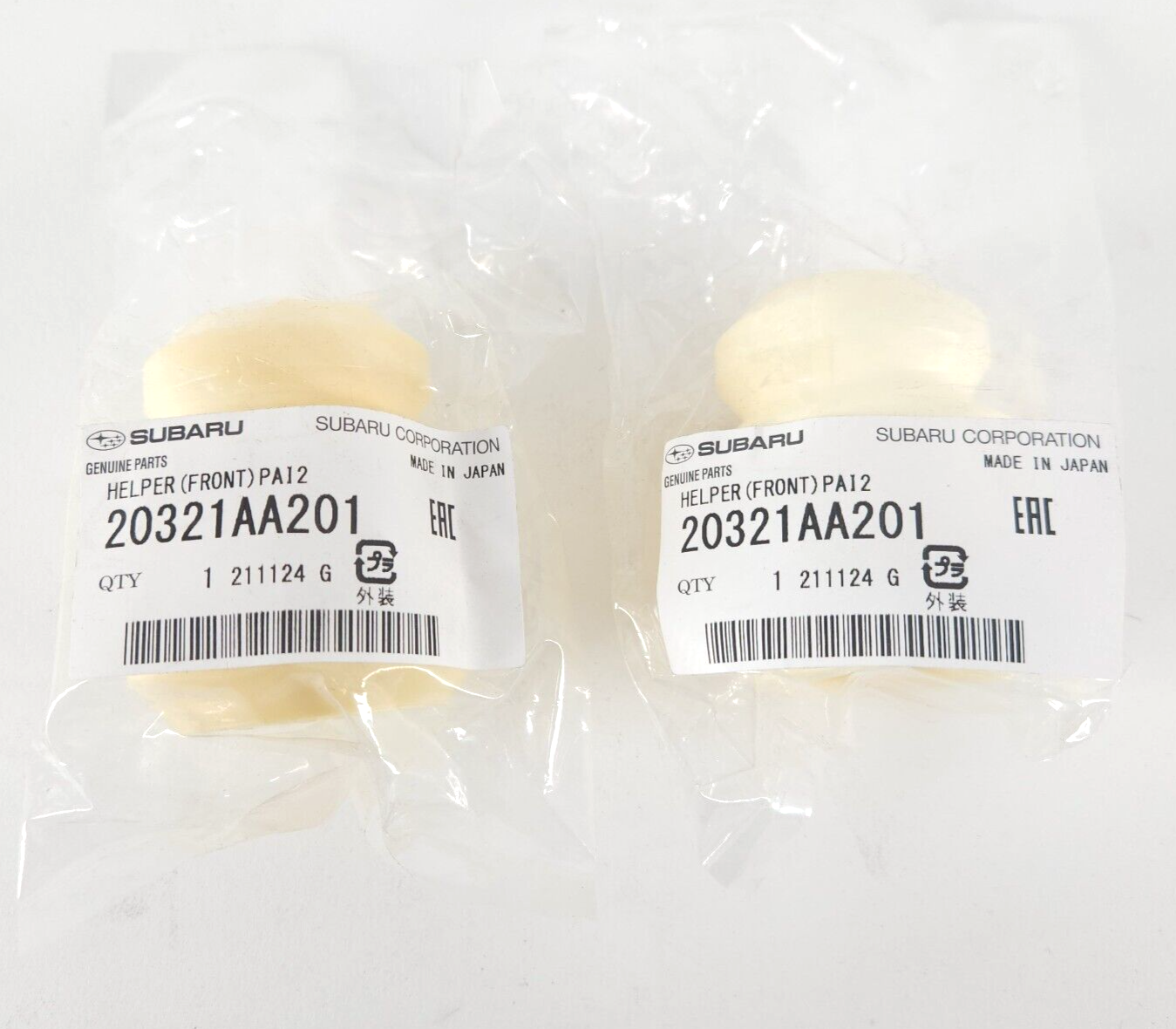 Genuine OEM Subaru 20321AA201 2x Front Suspension Strut Bumper Pair | eBay