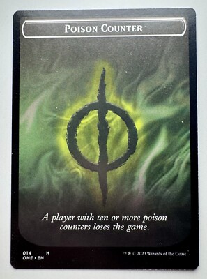 MTG Poison Counter NM-Mint Phyrexia: All Will Be One | eBay