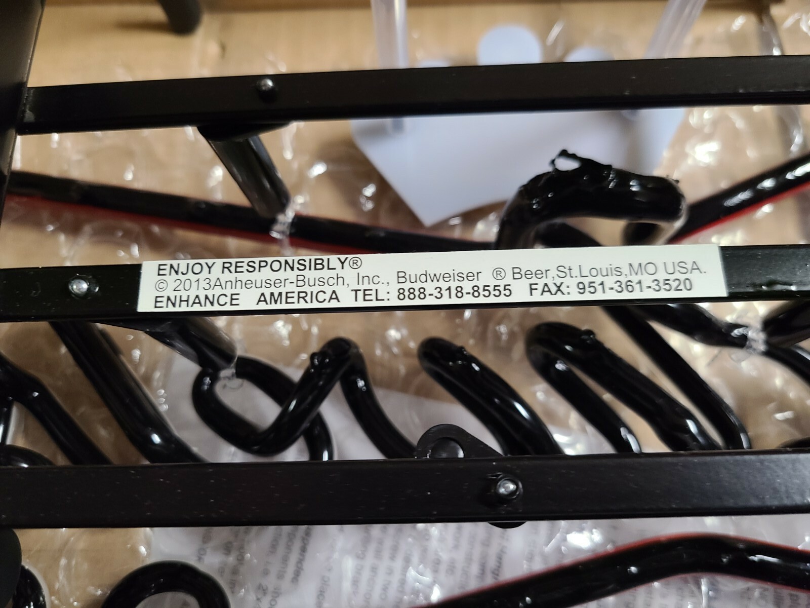 BUDWEISER #29 KEVIN HARVICK "START YOUR ENGINES" NEON 2013 NIB | eBay