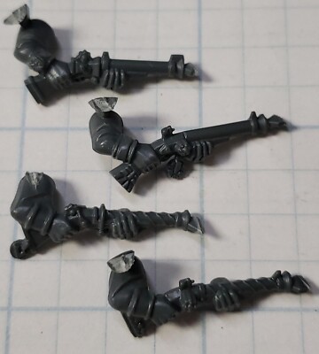 Warhammer Old World Dwarfs Bits Thunderer Duardin Handguns x4 Set | eBay