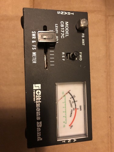 RECOTON CITIZENS BAND SWR & FS METER MODEL CB177C | eBay