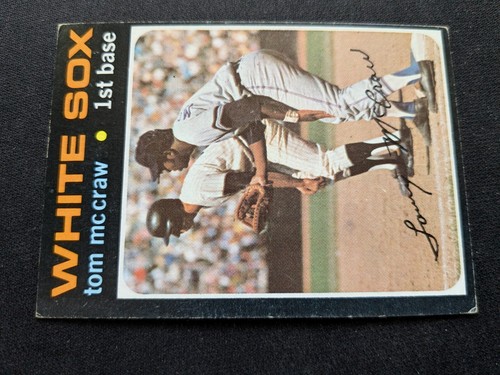 1971 Topps Baseball Card # 373 Tom McCraw - Chicago White Sox (VG/EX ...