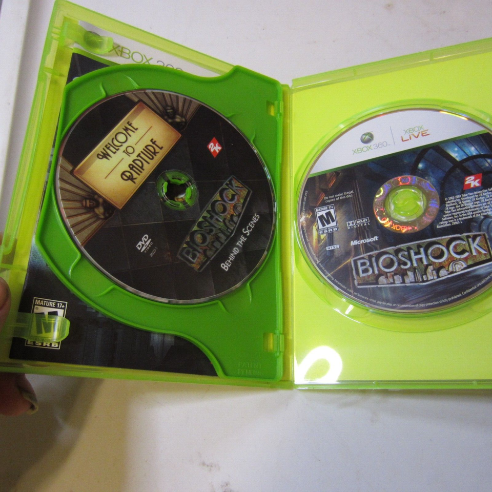 BioShock - Limited Edition (Microsoft Xbox 360, 2007) - All 3 Discs ...
