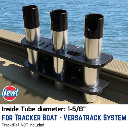 Marine Vertical Fishing Rod Holder Aluminum Non-Rust for Tracker Boat ...