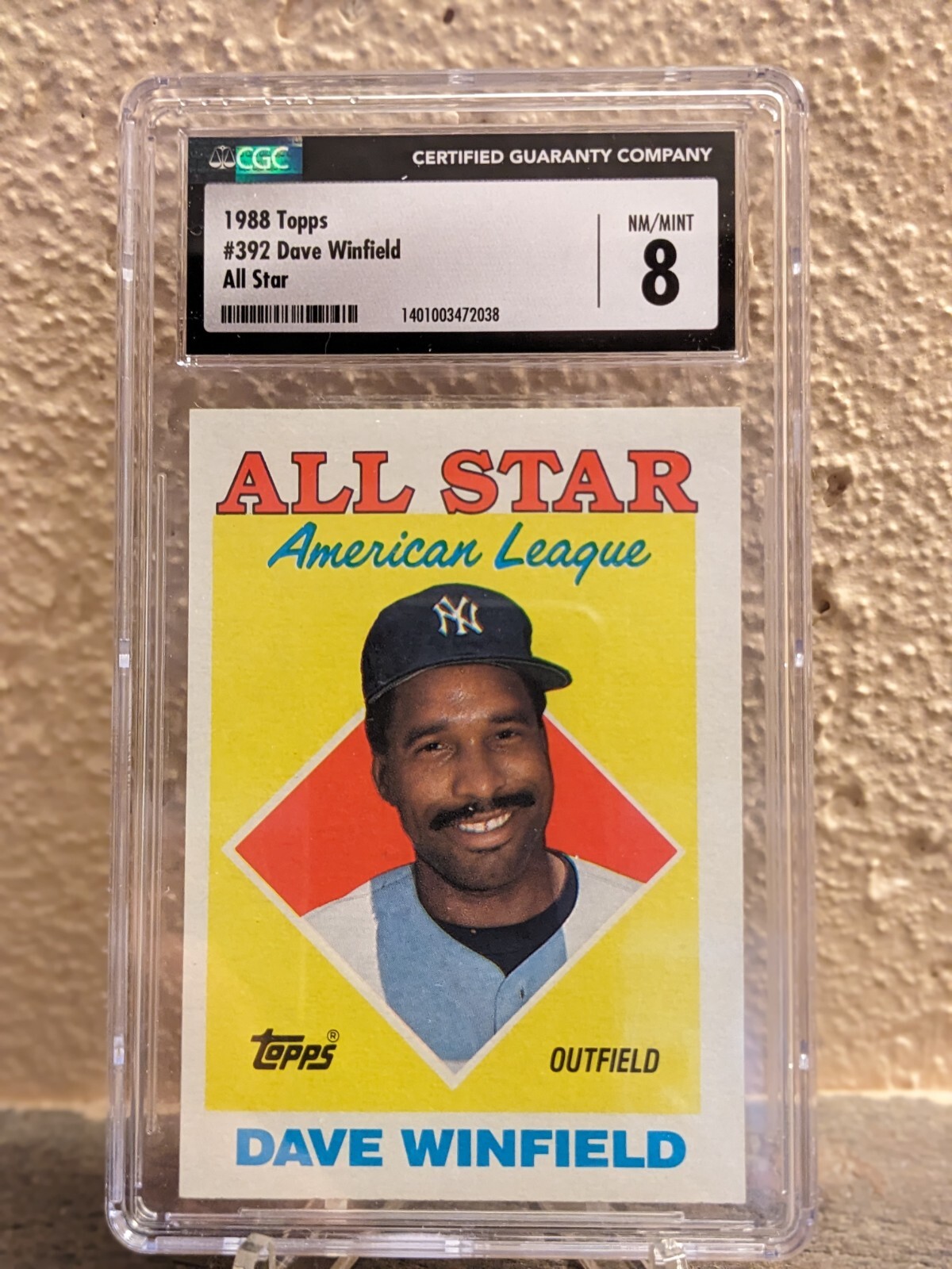 1988 Topps - All Star #392 Dave Winfield for sale online | eBay