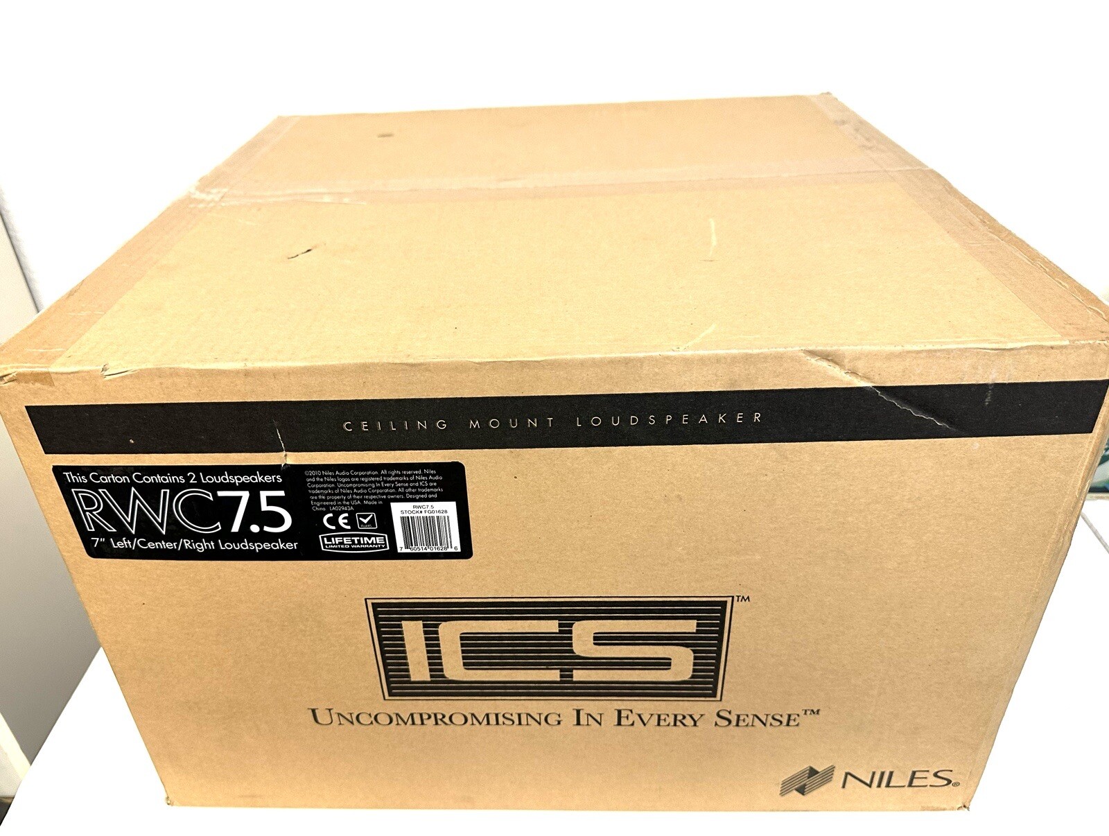 Niles+RWC7.3+7%22+LCR+Rear+Wave+Control+Ceiling-Mount+Loudspeaker+ ...