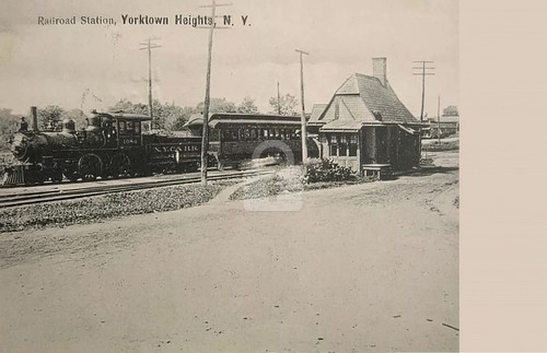 Yorktown Heights NY New York Railroad Train Station RPPC Photo Postcard ...