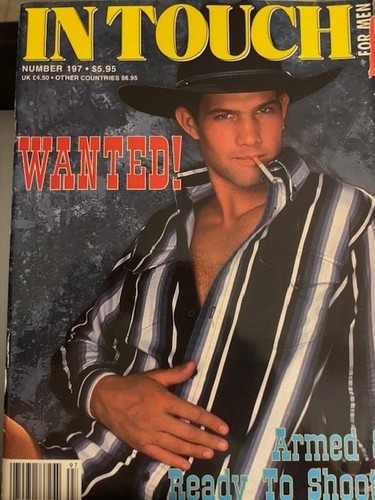 Vintage IN TOUCH magazine Sep 1993 No. 197 - Handsome Men | eBay