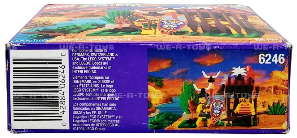 LEGO System 6246 Pirates Islanders Crocodile Cage 56 Piece Building Set ...