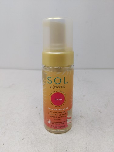 Sol By Jergens Deep Water Self Tanner Mousse, Water-based Sunless ...
