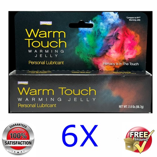 6x Natureplex @ WARM TOUCH Warming Jelly Personal Lube @ 2.0oz/56.7g ...