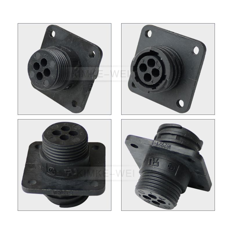 4 Pin/Way TE/AMP/TYCO CPC Series Circular Male Female Connector Plug ...