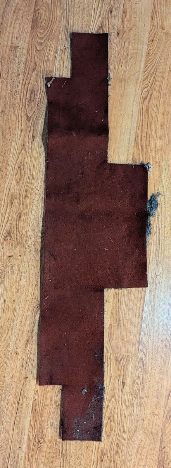 VW MK1 Rabbit Interior Maroon Rear Trunk Lower Carpet | eBay