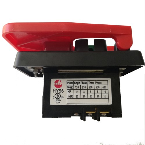 KEDU HY56 220V 380V 20A Industrial On Off Large Pushbutton Switch for ...