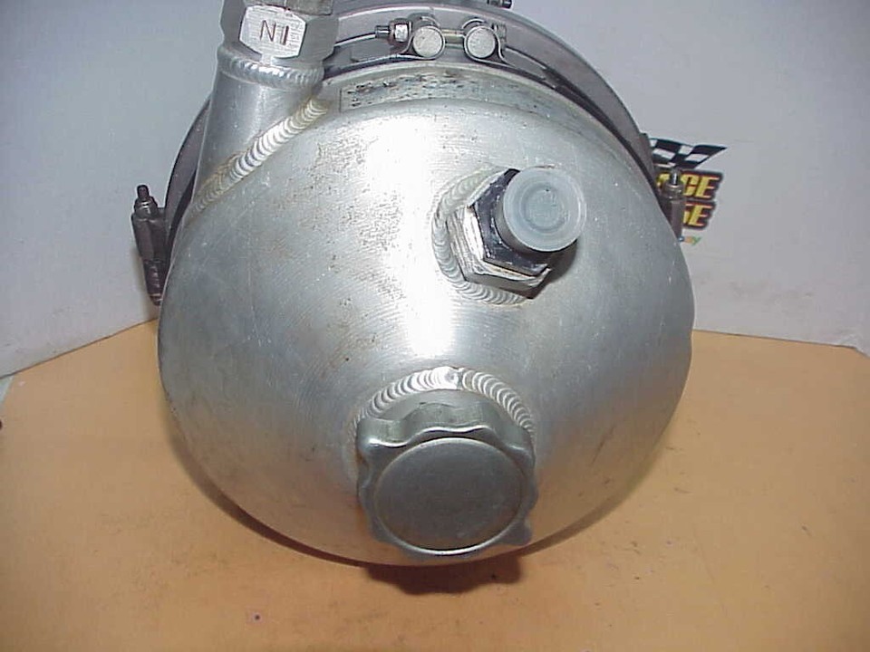 PATTERSON 3 Gallon Aluminum Dry Sump Oil Tank & Mounting Brackets D9 | eBay