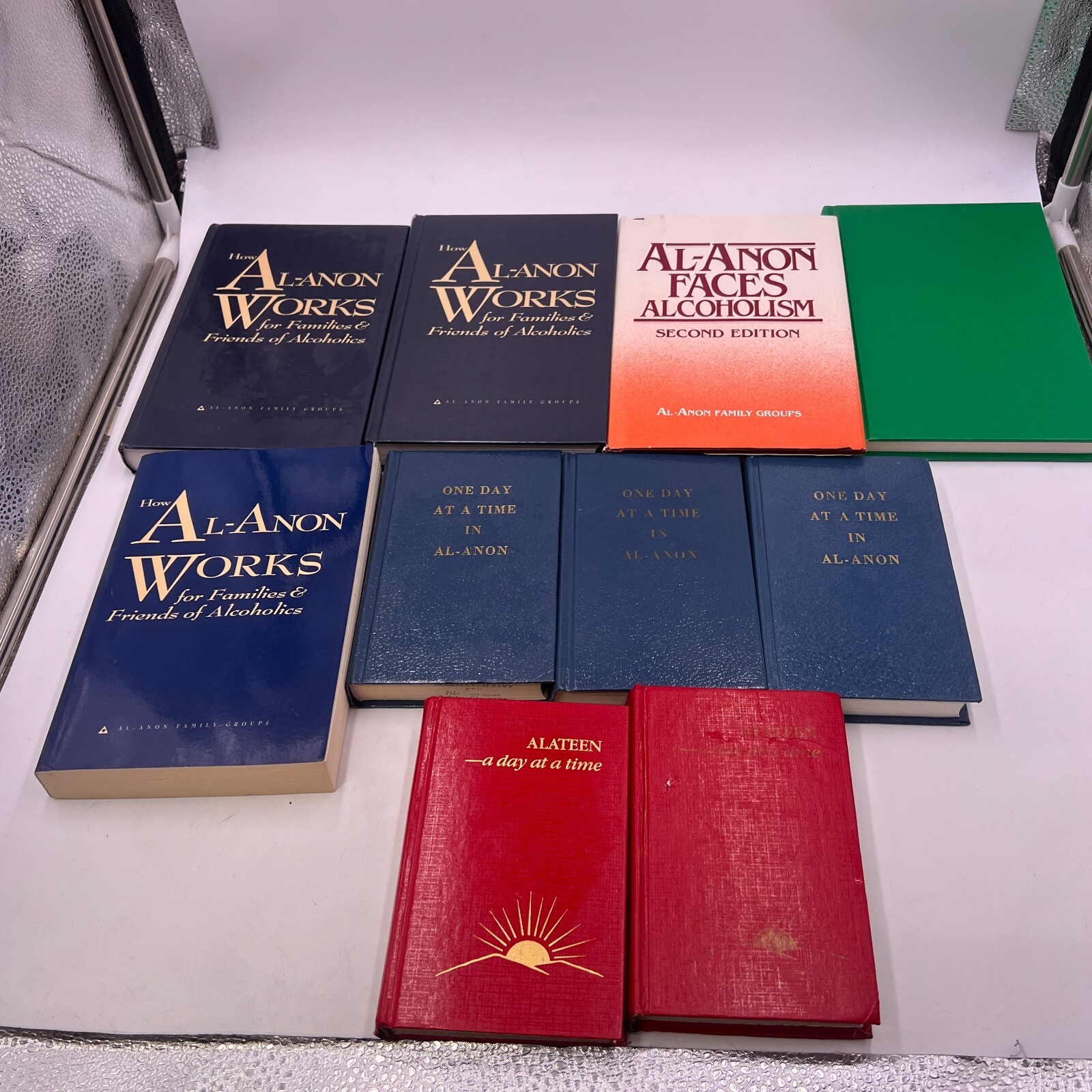 Lot of 10 Al-Anon Recovery Books How Al-Anon Works 12 Steps Traditions ...