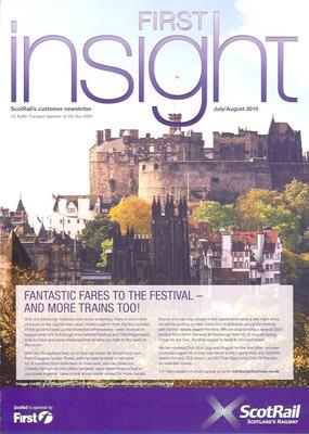 First Bus Scotrail Insight Edinburgh Castle Festival 2010 Oban direct ...