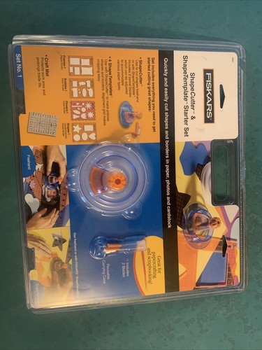 Fiskars ShapeCutter And Shape Template Starter Set | eBay
