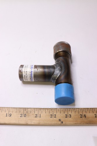 Continental Industries Gas Valve Tee Plain/BW 1-1/4" x 1-1/4" IPS | eBay