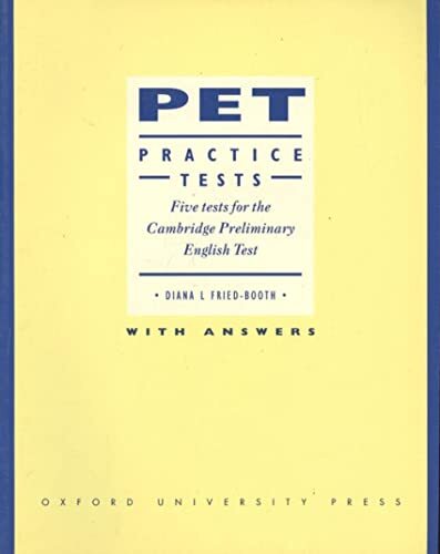 PET Practice Tests: Student's Book (With Key), Varios Autores | eBay
