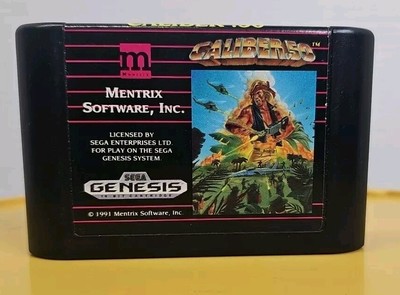Caliber 50 (Sega Genesis, 1991) 726556919015| eBay