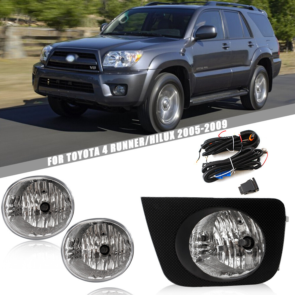 Bumper Lamp Front fog Lights Assembly Set for 2005-2009 TOYOTA 4 RUNNER ...