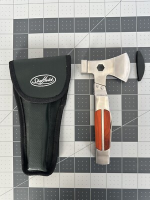 Sheffield Camper 12-In-1 Multi-Tool 12301 Axe Head Saw Hammer ...