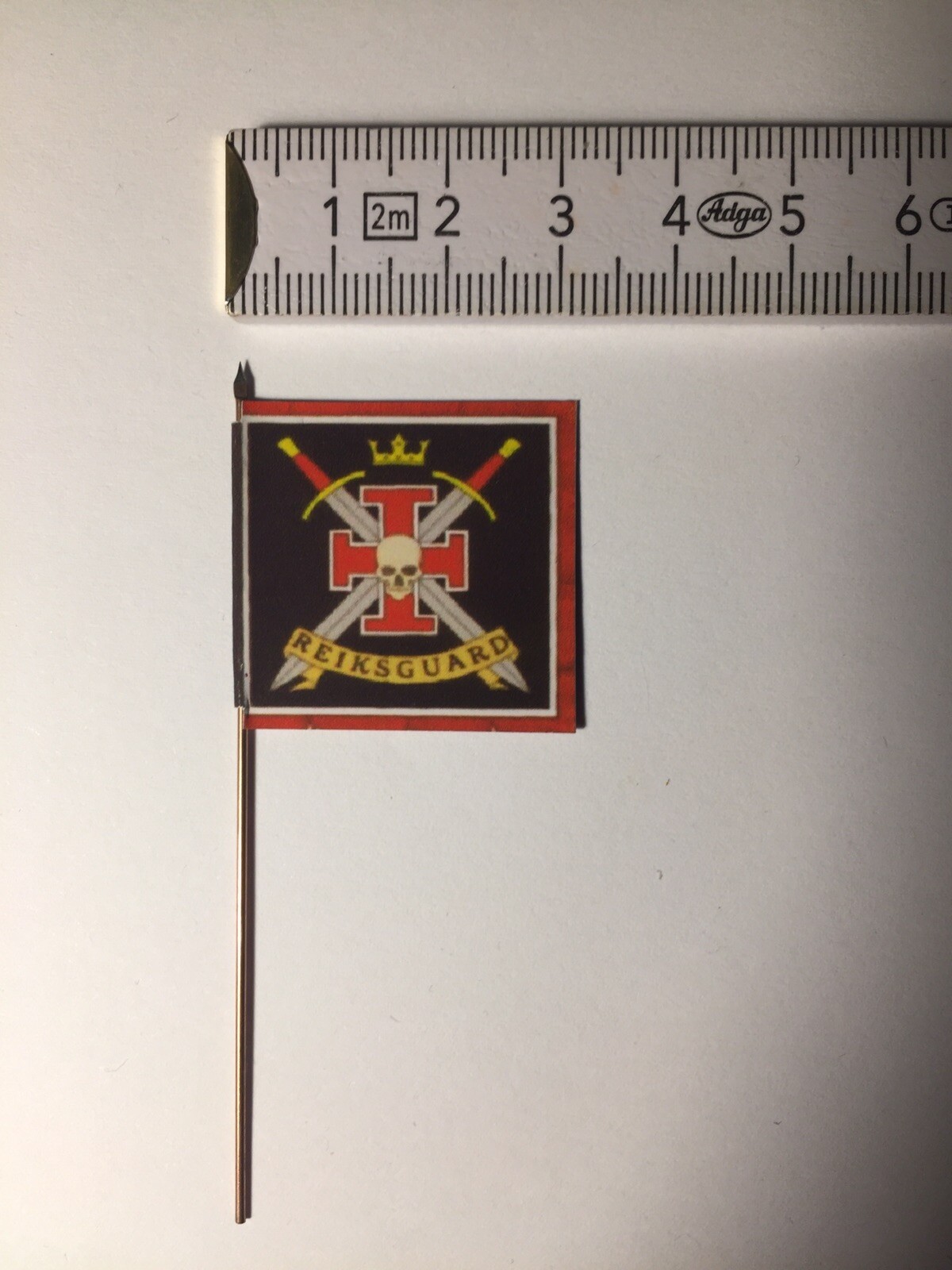 1347) 1x 28mm Empire Reiksguard of Emperor Flag/ Banner Medieval ...