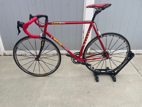 MASI 3V Volumetrica CCCP Russian Red Steel Frame 58cm | eBay