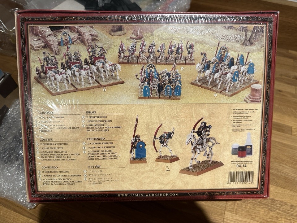 Tomb Kings 6th Edition Warhammer Battalion Box BNIB sealed | eBay